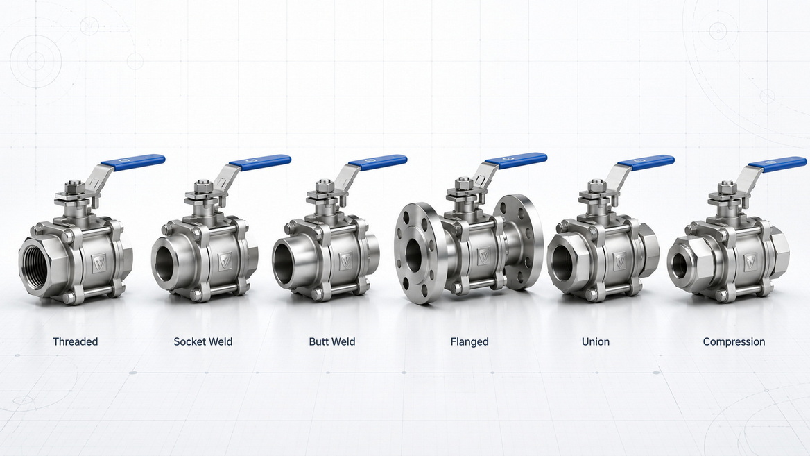 Ball Valve Connection Types: How To Choose The Right Ends for Floating ...
