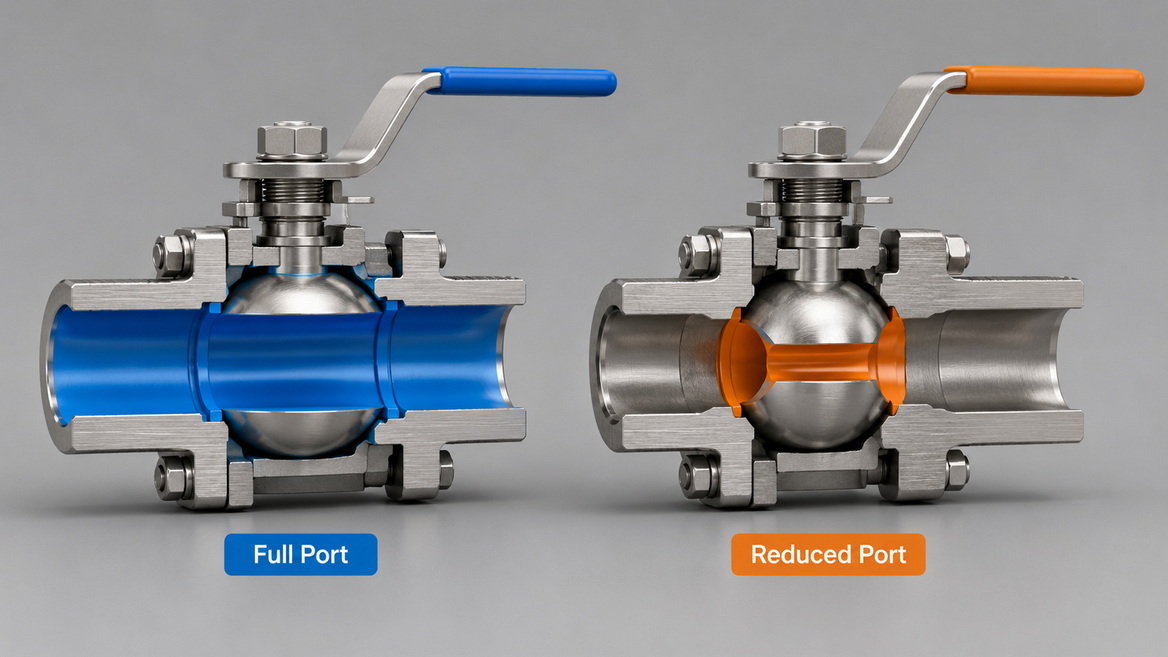 Ball Valve Full Port Vs Reduced Port: How To Choose The Right Design ...